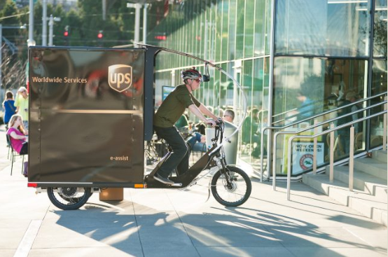 UPS Begins Delivering Packages via E-Trike in Portland - Streetsblog ...