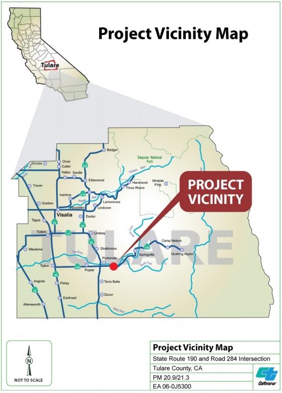 Tulare County Highway 190 Roundabout Is a Caltrans Safety Success Story ...