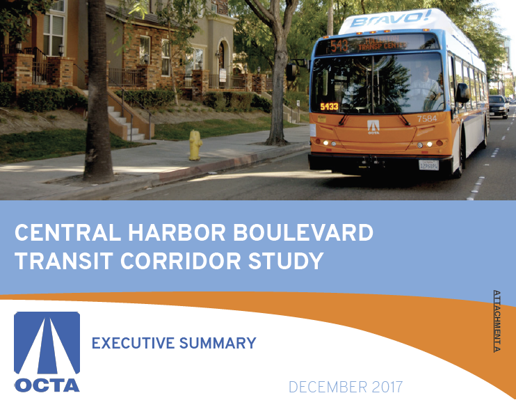 Streetcar, BRT Along Harbor Boulevard Rate Highest in OCTA Study of ...