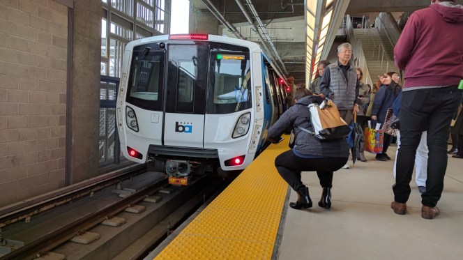 Look for New BART Train for the Evening Commute - Streetsblog California