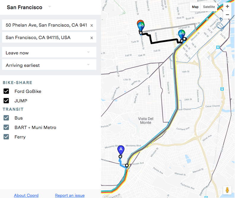 Finally, a Multimodal Trip Planner - Streetsblog California