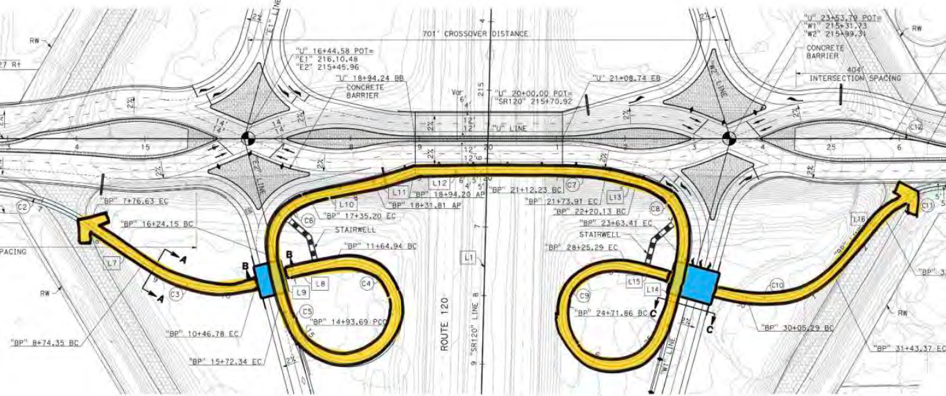 Central Valley to Get a Diverging Diamond Interchange - Streetsblog ...