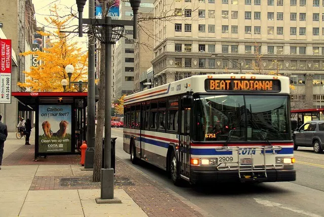 How Columbus Doubled Downtown Bus Commuting - Streetsblog California