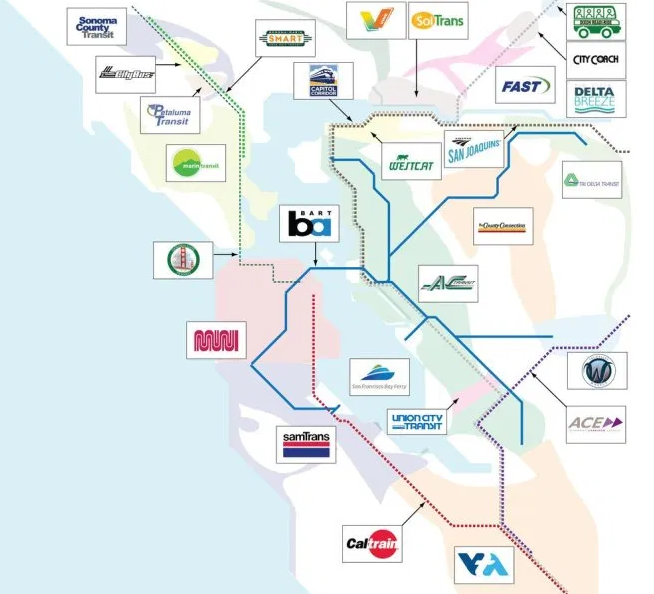 The 151 Agencies Behind Bay Area Transit - Streetsblog California