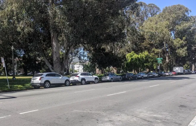 Panhandle Protected Bike Lane Burned - Streetsblog California