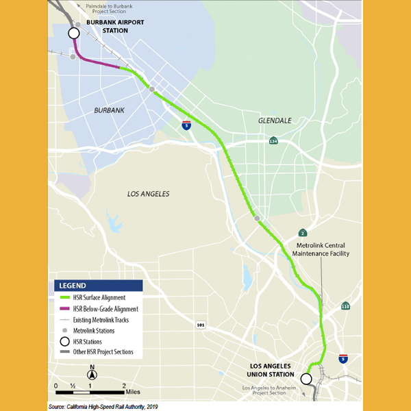 High-Speed Rail Authority Approves Environmental Docs for Burbank-to ...