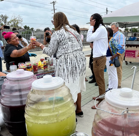 Transit Alliance Activates Compton A Line Station - Streetsblog California