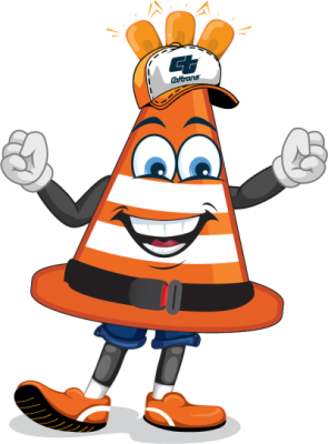 Will Caltrans Safety Cone Mascot Save Lives? - Streetsblog California
